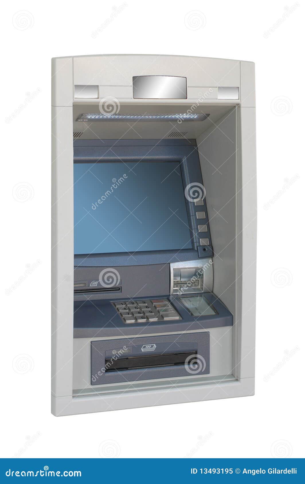 Atm isolated stock image. Image of automated, finance - 13493195