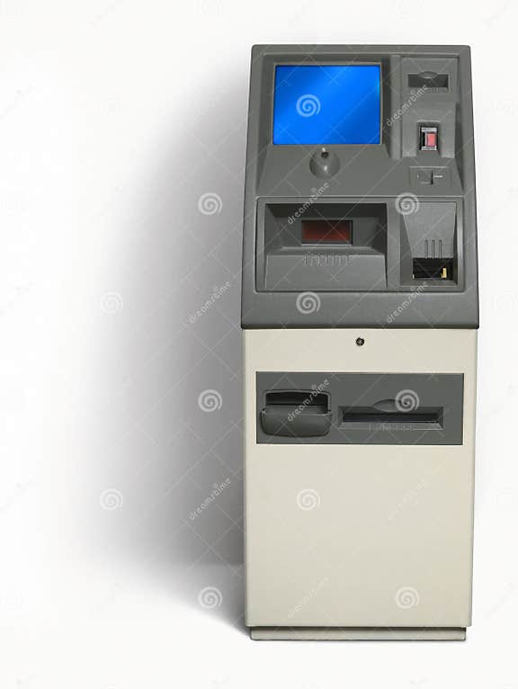 ATM machine stock image. Image of inserting, electronic - 2701991