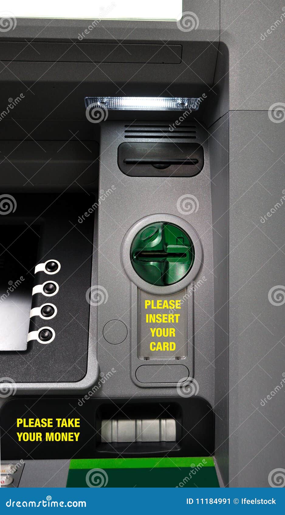 ATM machine detail stock image. Image of display, business - 11184991