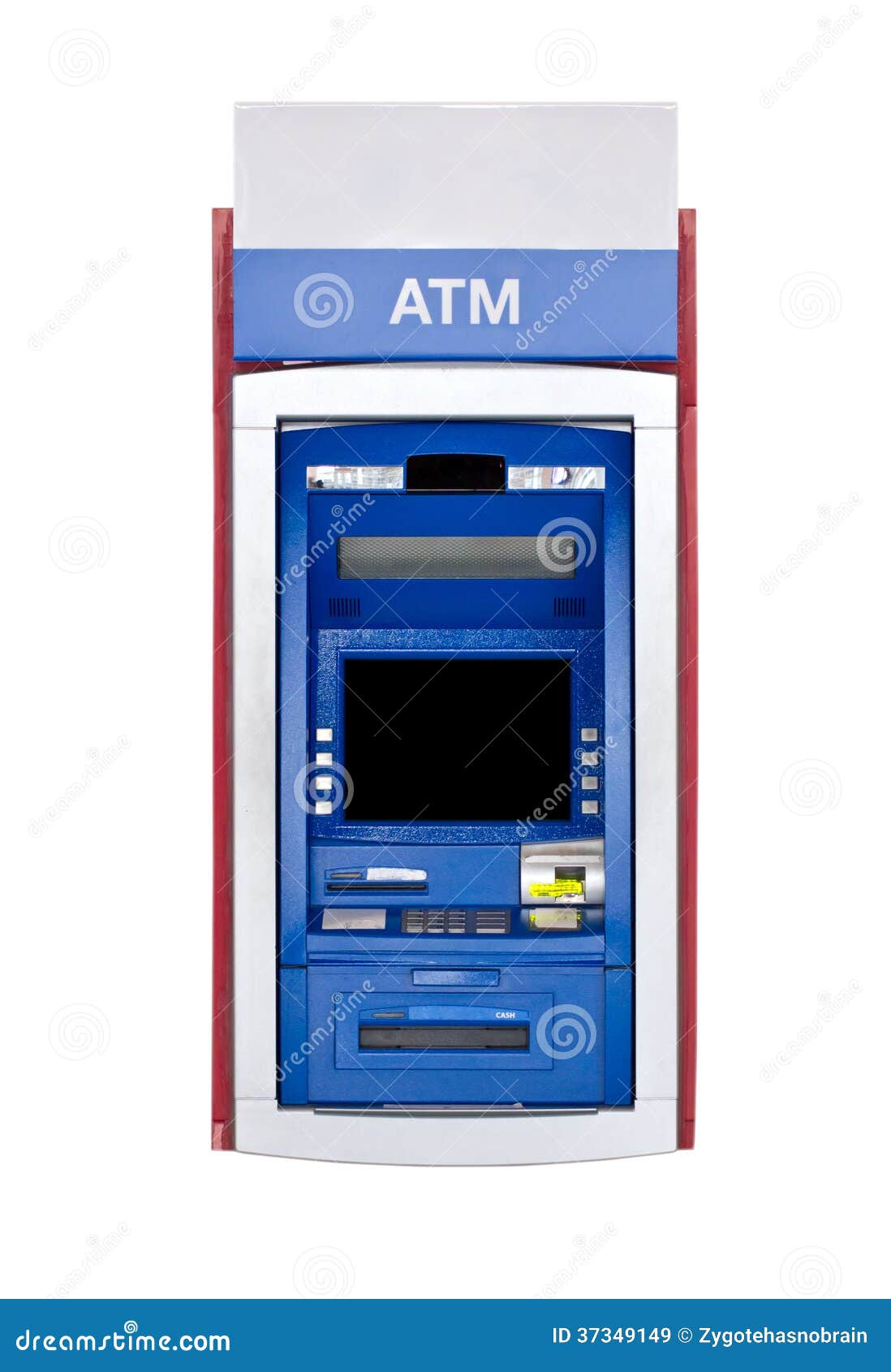 Atm Machine. stock image. Image of machine, money, electronic - 37349149
