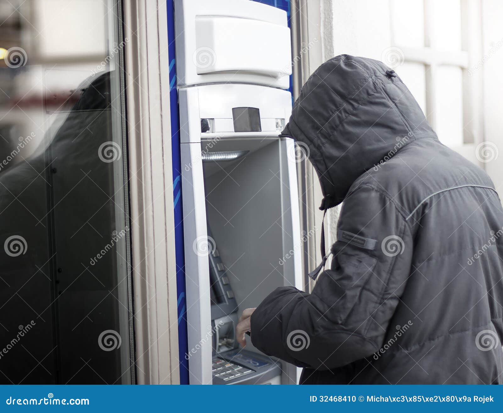 ATM Machine stock photo. Image of account, debit, deposit - 32468410