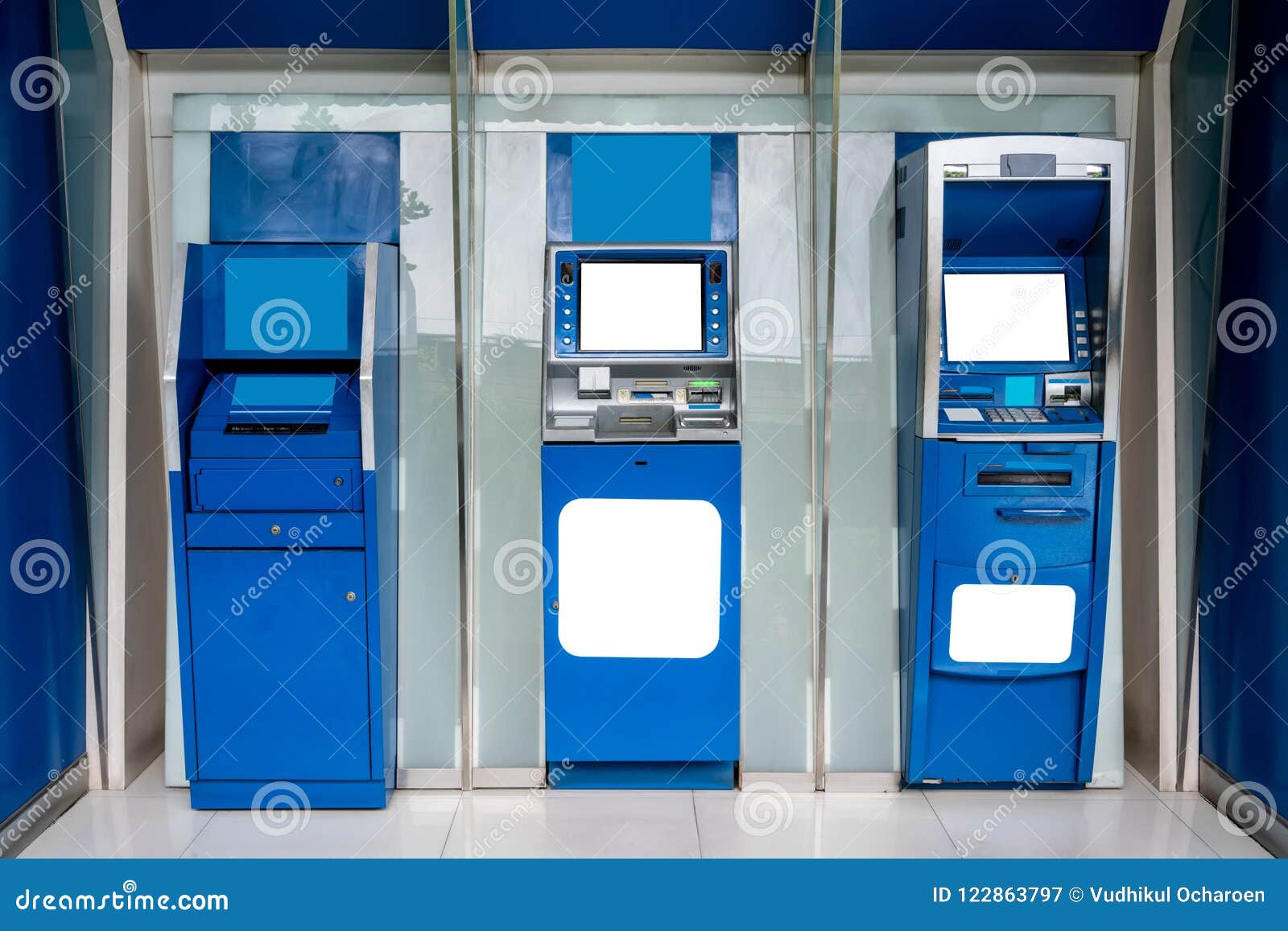 ATM Machine. the Station Automatic Machines Stock Image - Image of ...