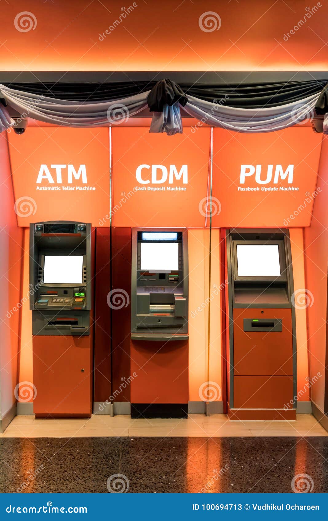 ATM Machine. the Station Automatic Machine Stock Image - Image of ...