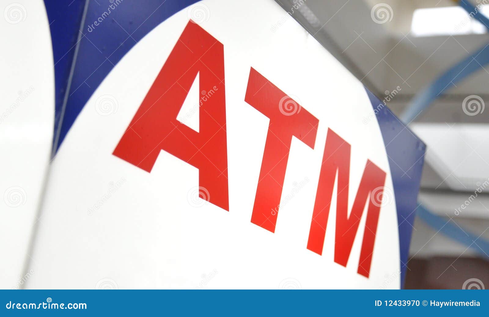 ATM Money Machine Closeup stock photo. Image of credit - 12433970