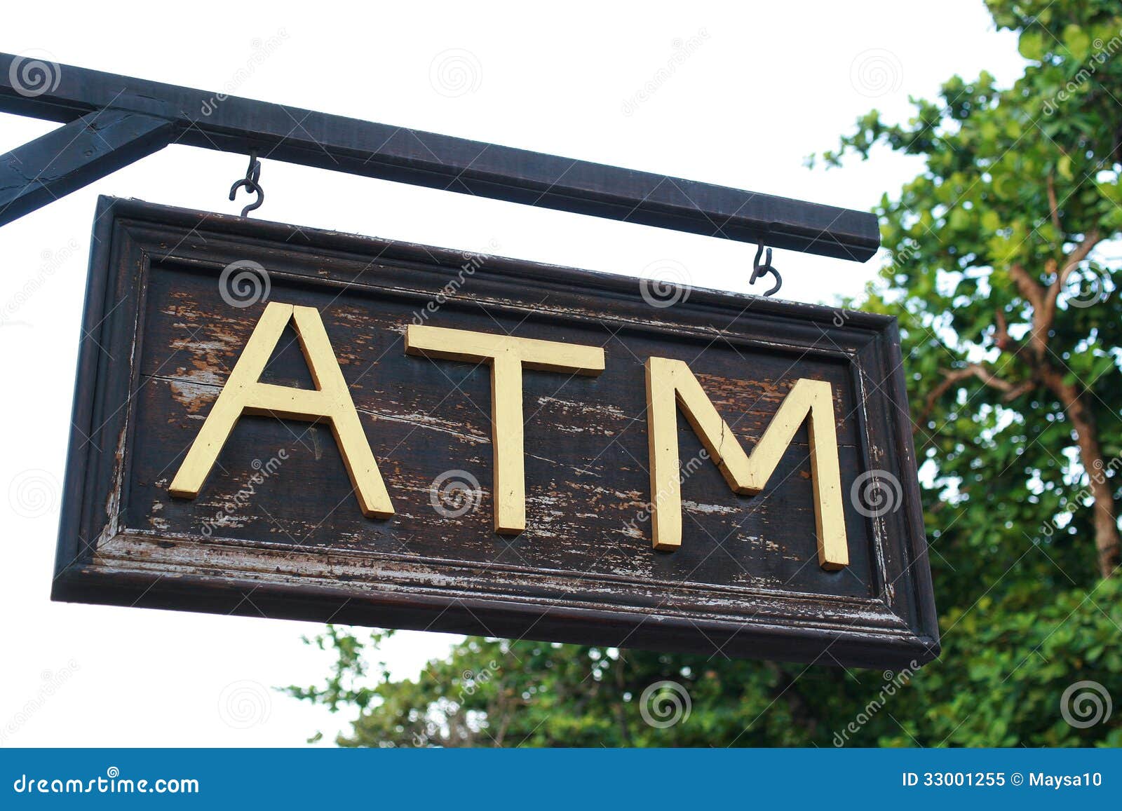 Atm Sing Picture. Image: 33001255