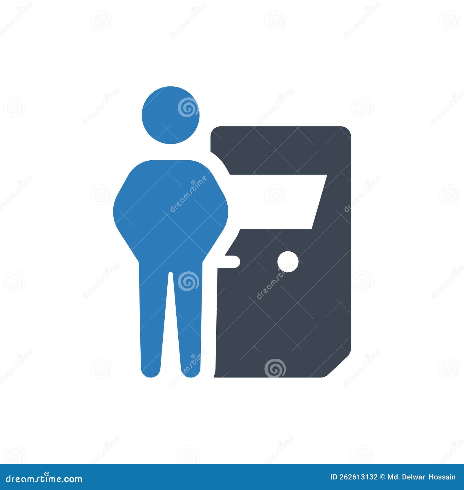 Withdraw Icon Vector Sign And Symbol Isolated On White Background ...