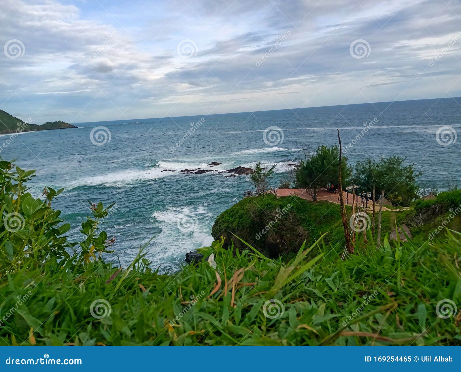 Hill with beach stock image. Image of collection, lush - 169254465