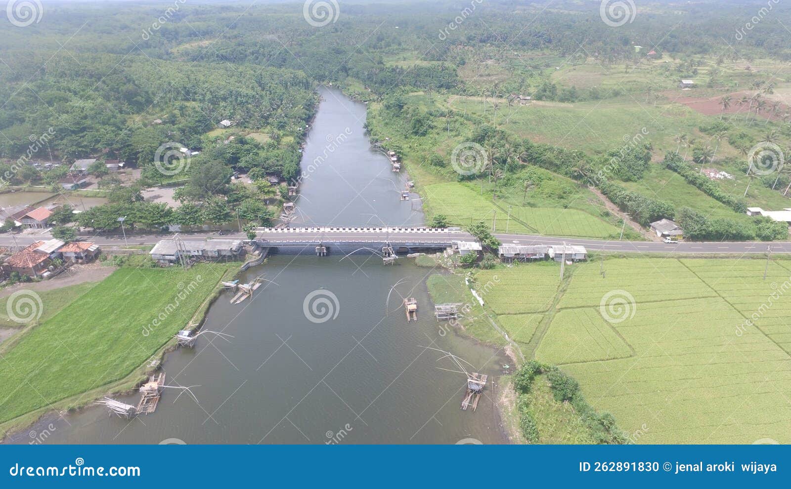 The Atmosphere of Ciwidig Beach, South Cianjur Stock Photo - Image of ...