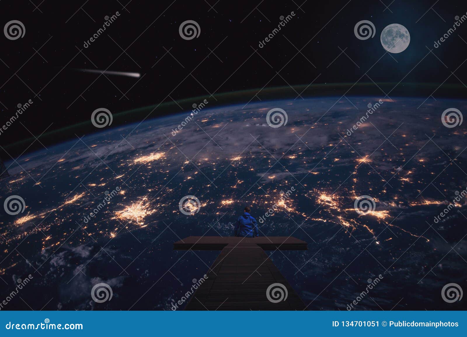 Atmosphere, Outer Space, Earth, Planet Picture. Image: 134701051