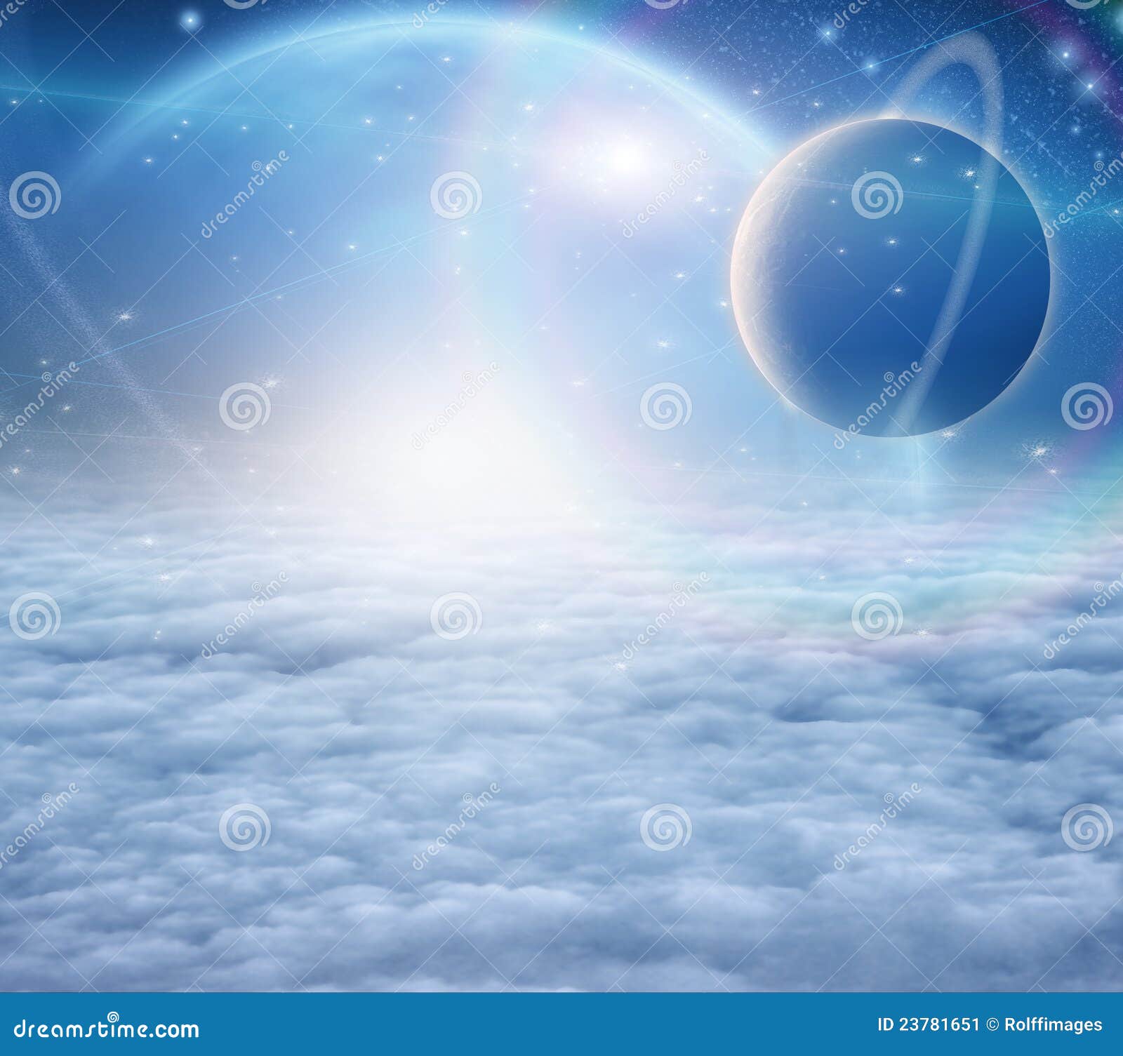 Atmosphere and planets stock illustration. Illustration of environment ...