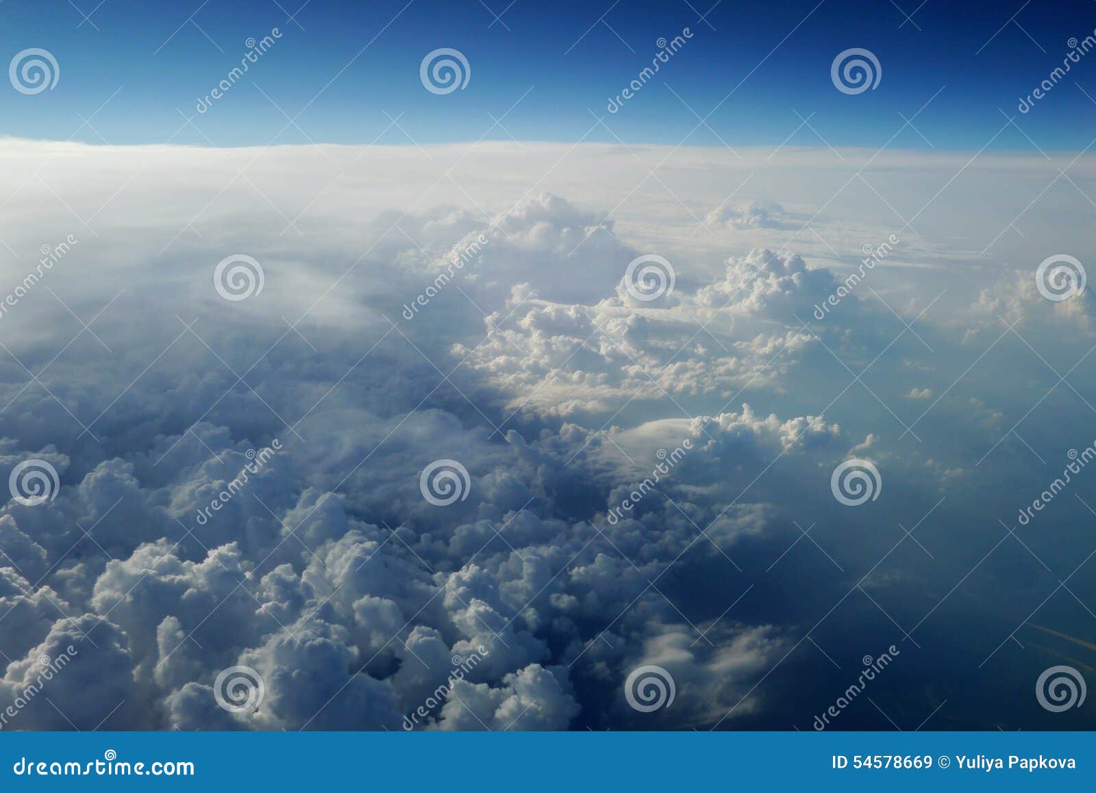 Atmosphere. in the sky stock image. Image of nature, troposphere - 54578669
