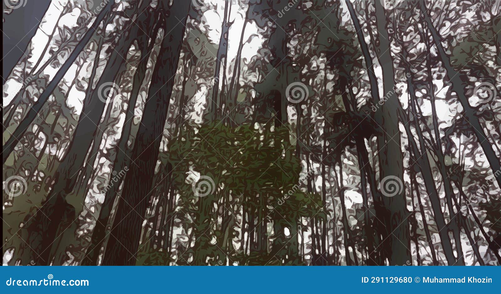 Shady Trees Create a Cool and Comfortable Atmosphere Stock Photo ...