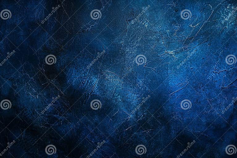 Atmospheric Dark Blue Grunge Texture Background for Creative Projects ...