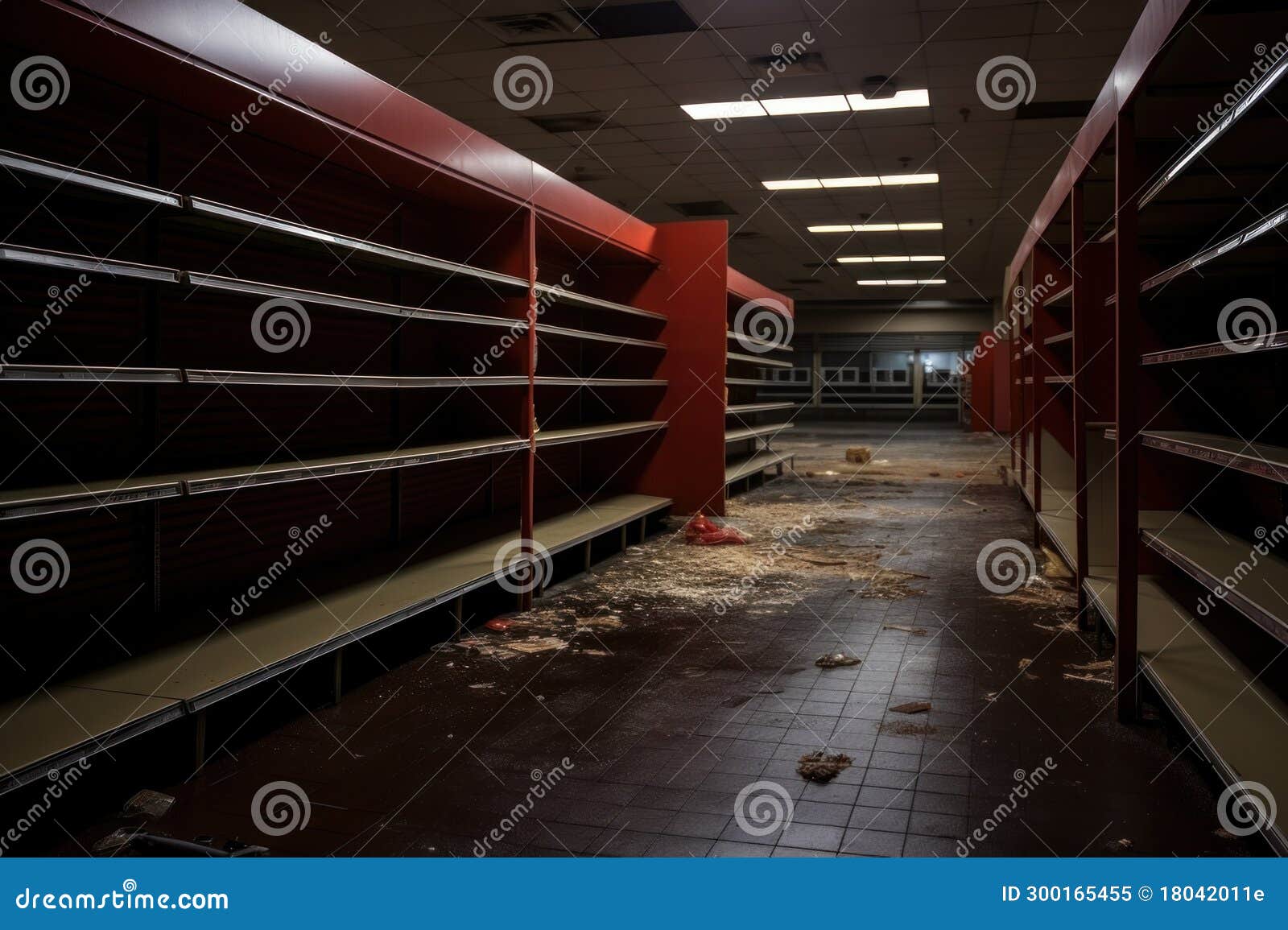 An Atmospheric Glimpse into a Desolate Store, Where Once-thriving ...