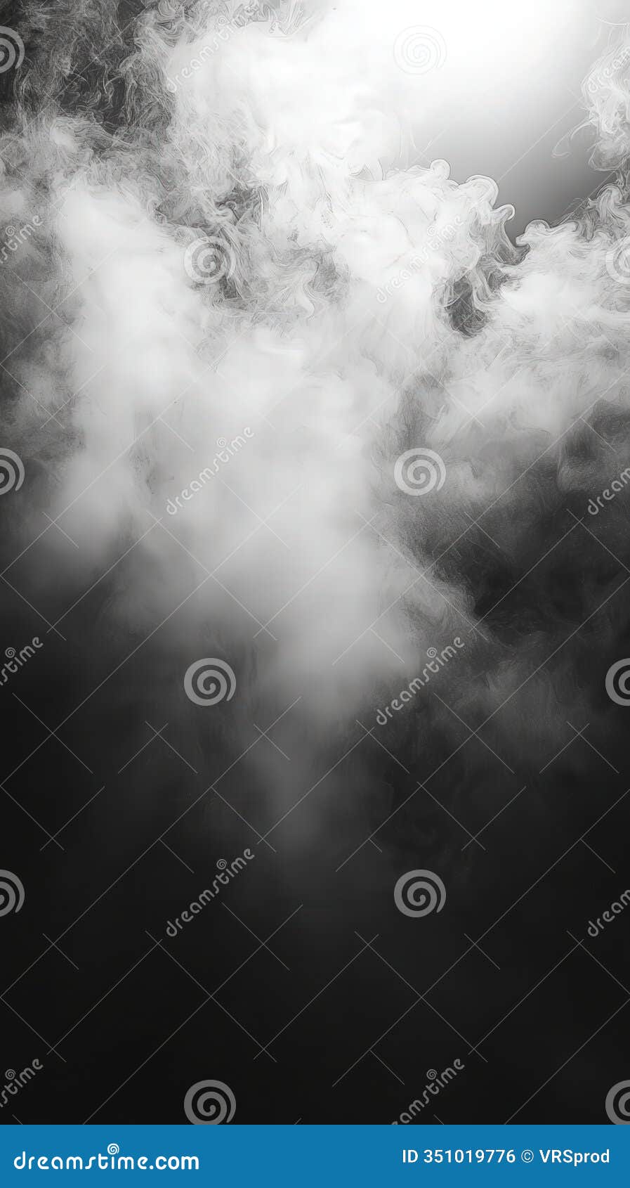 Atmospheric Mist in a Dark Minimalist Setting Stock Photo - Image of ...