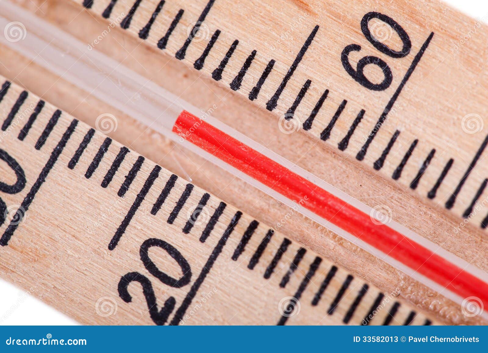 Atmospheric Wooden Thermometer Stock Image - Image of rime, instrument ...