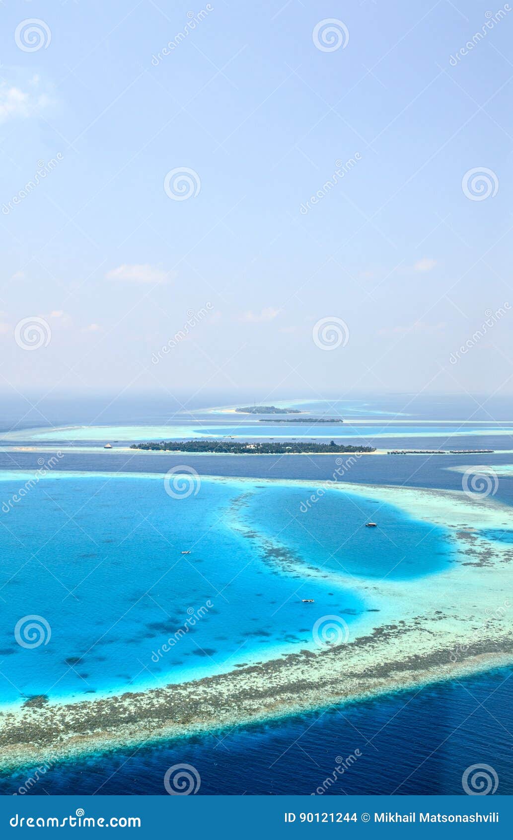 Atolls of Maldives stock photo. Image of roof, house - 90121244