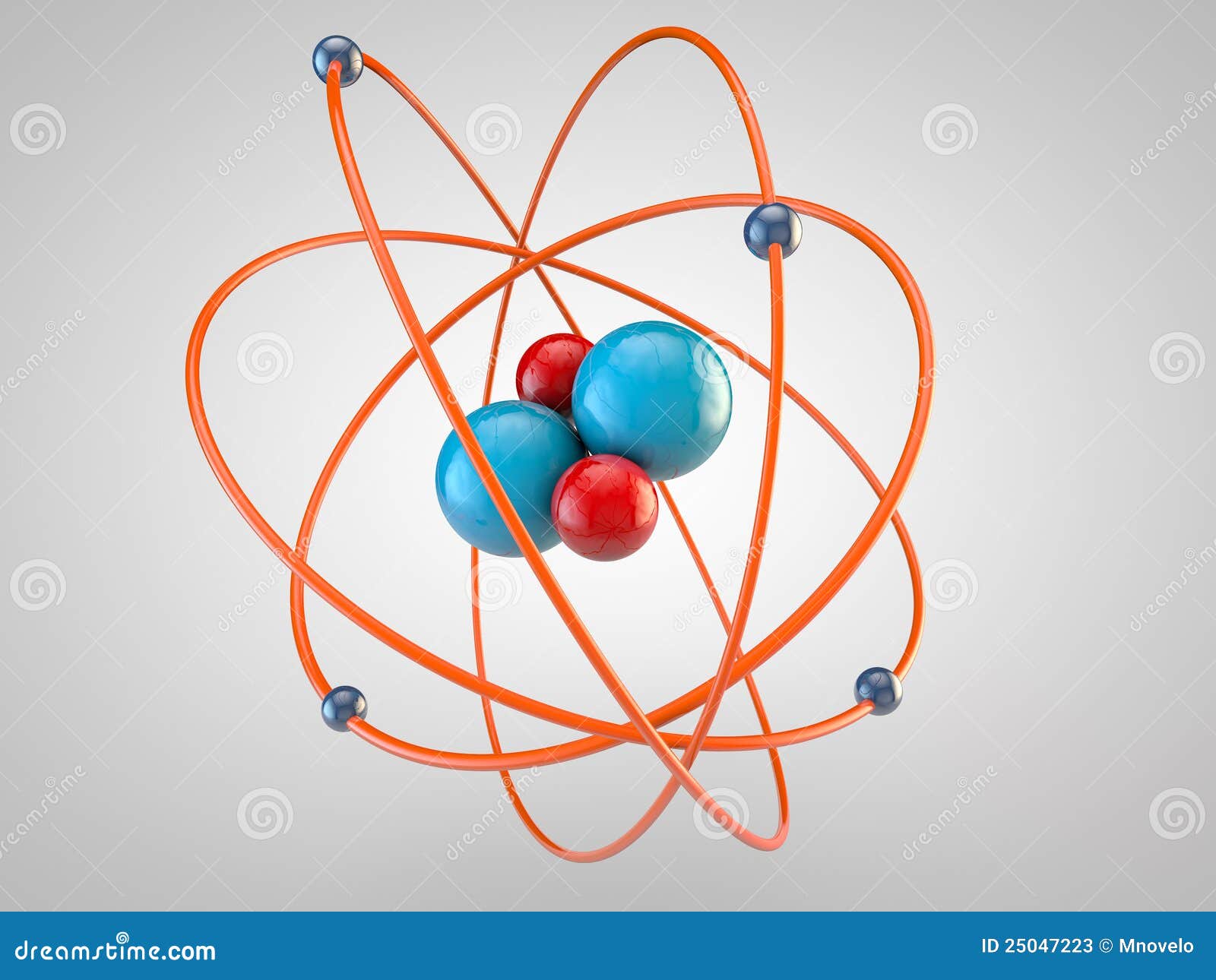 Atom stock illustration. Illustration of atomic, science - 25047223