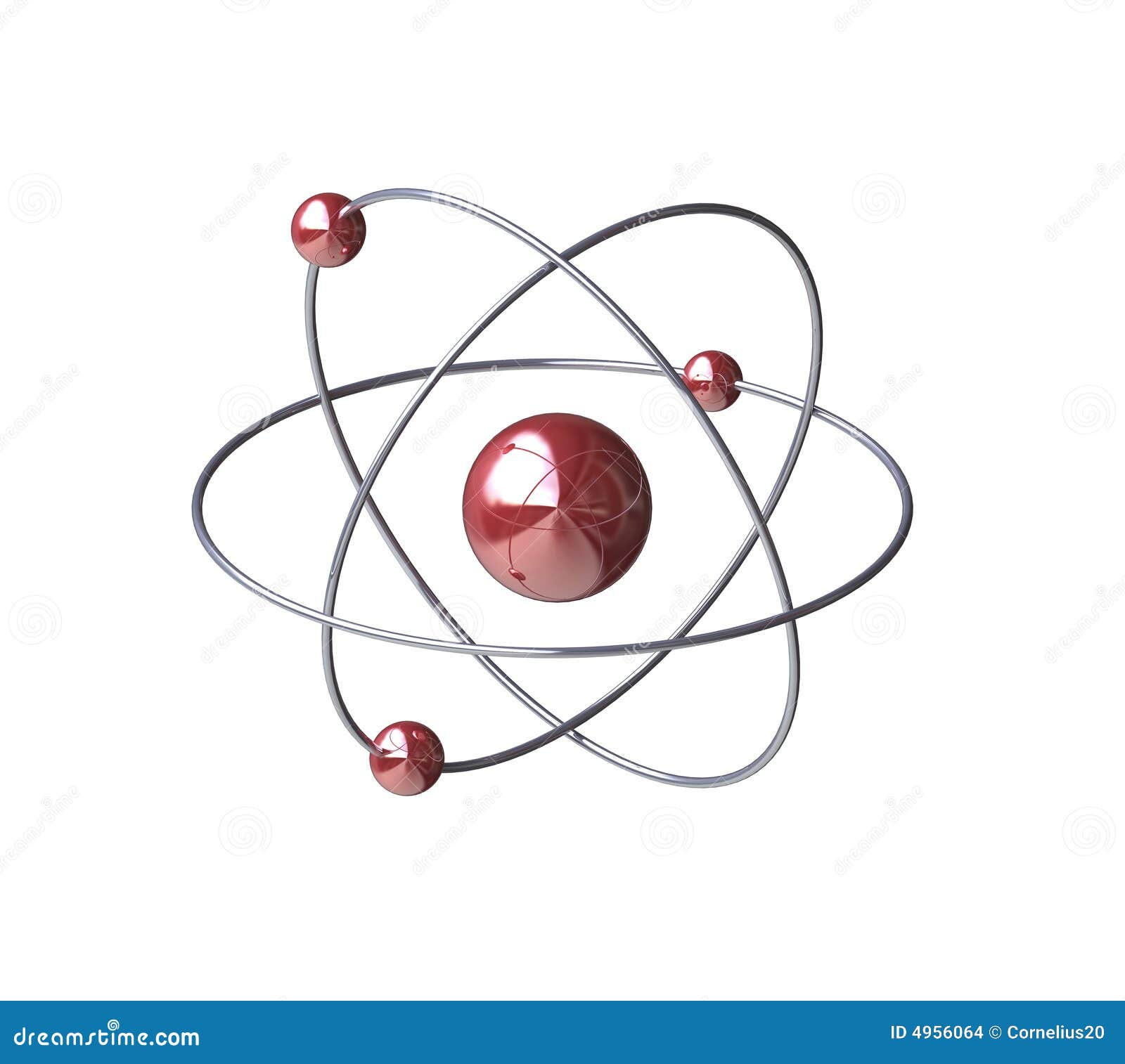 Atom Representation Icon Image Royalty-Free Illustration ...