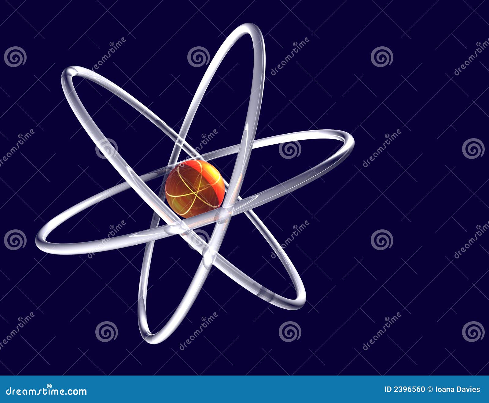 Atom abstract stock photo. Image of fantasy, metallic - 2396560