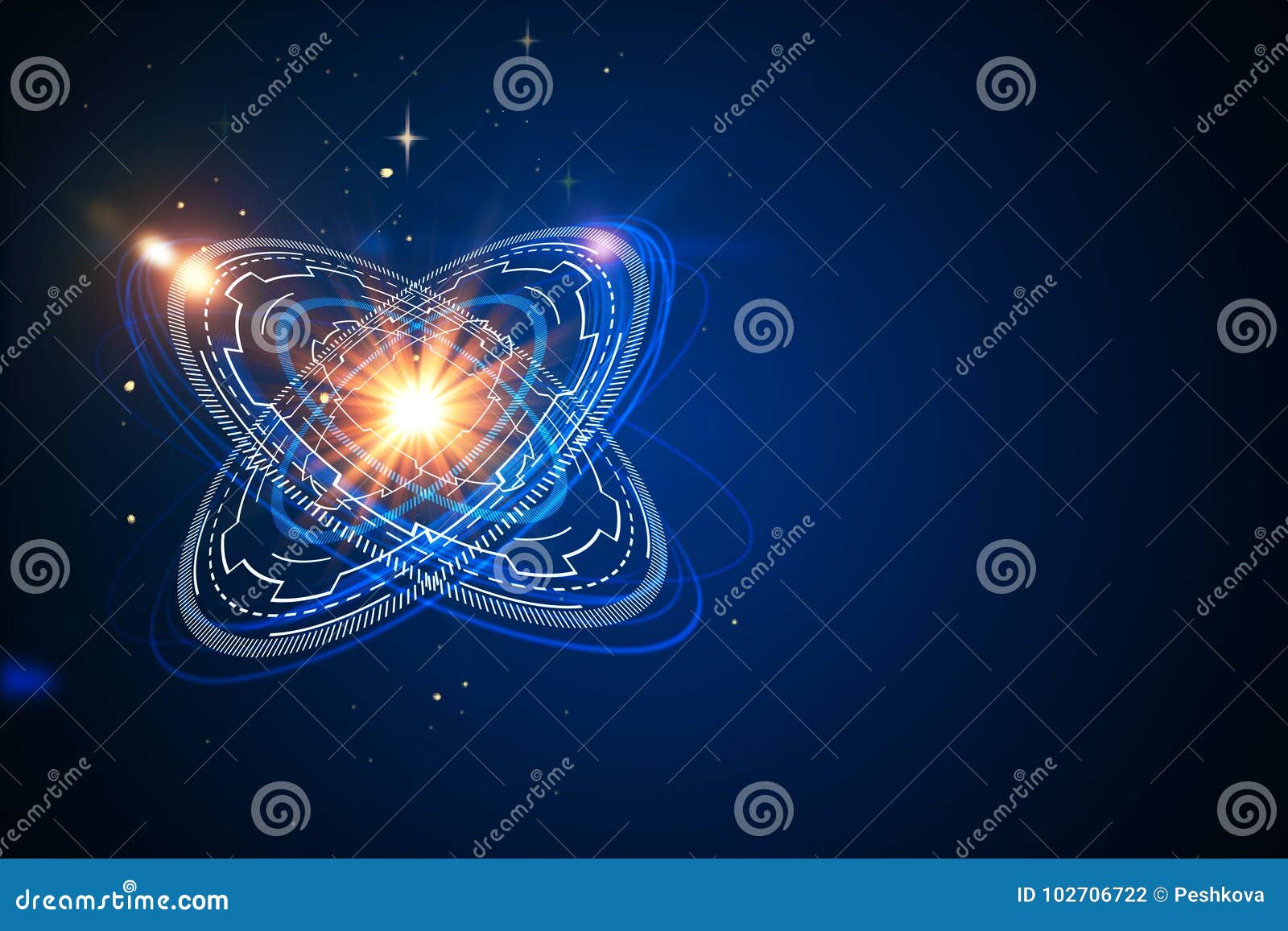 Atom backdrop stock illustration. Illustration of molecular - 102706722