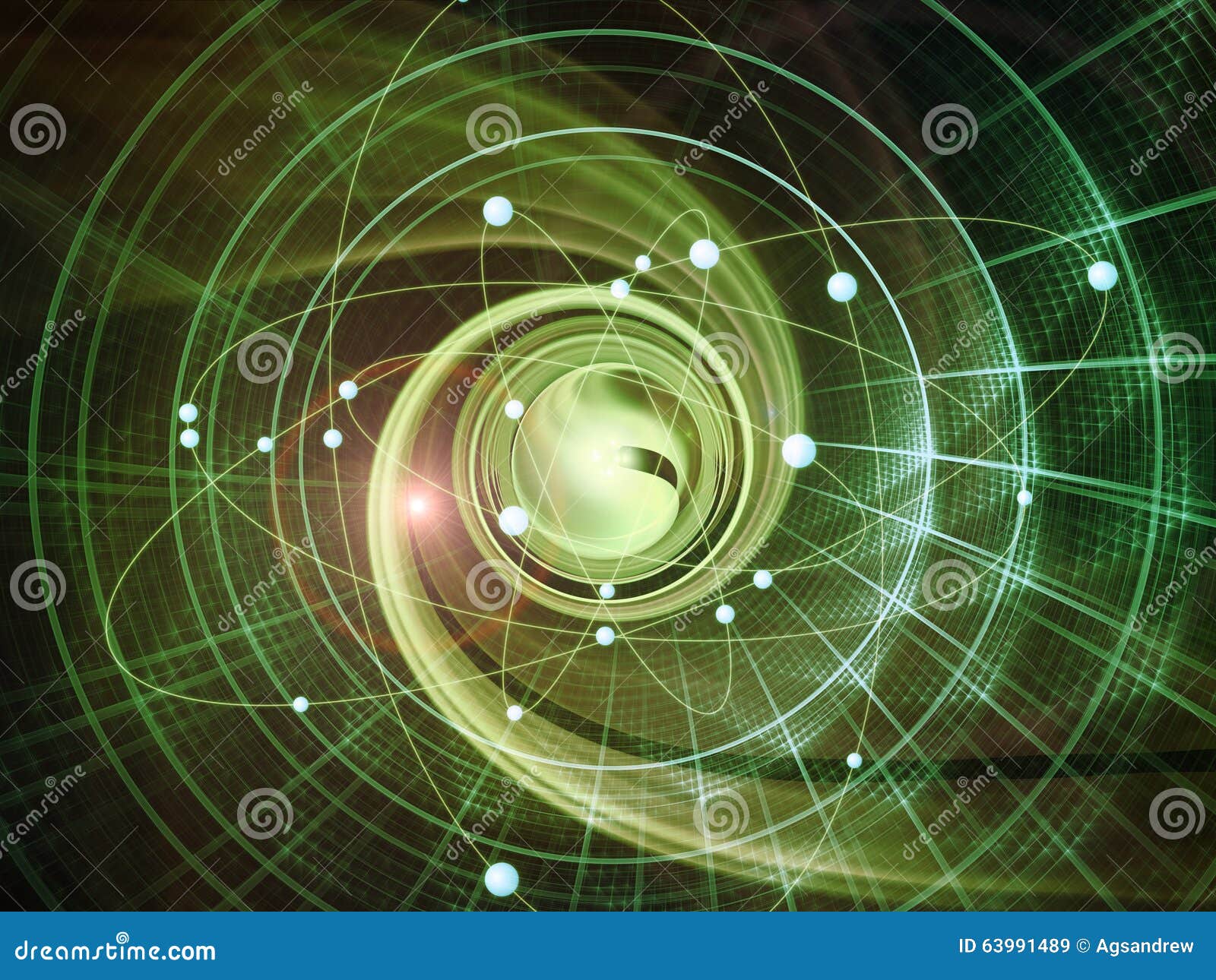 Atom Backdrop stock illustration. Illustration of arrangement - 63991489