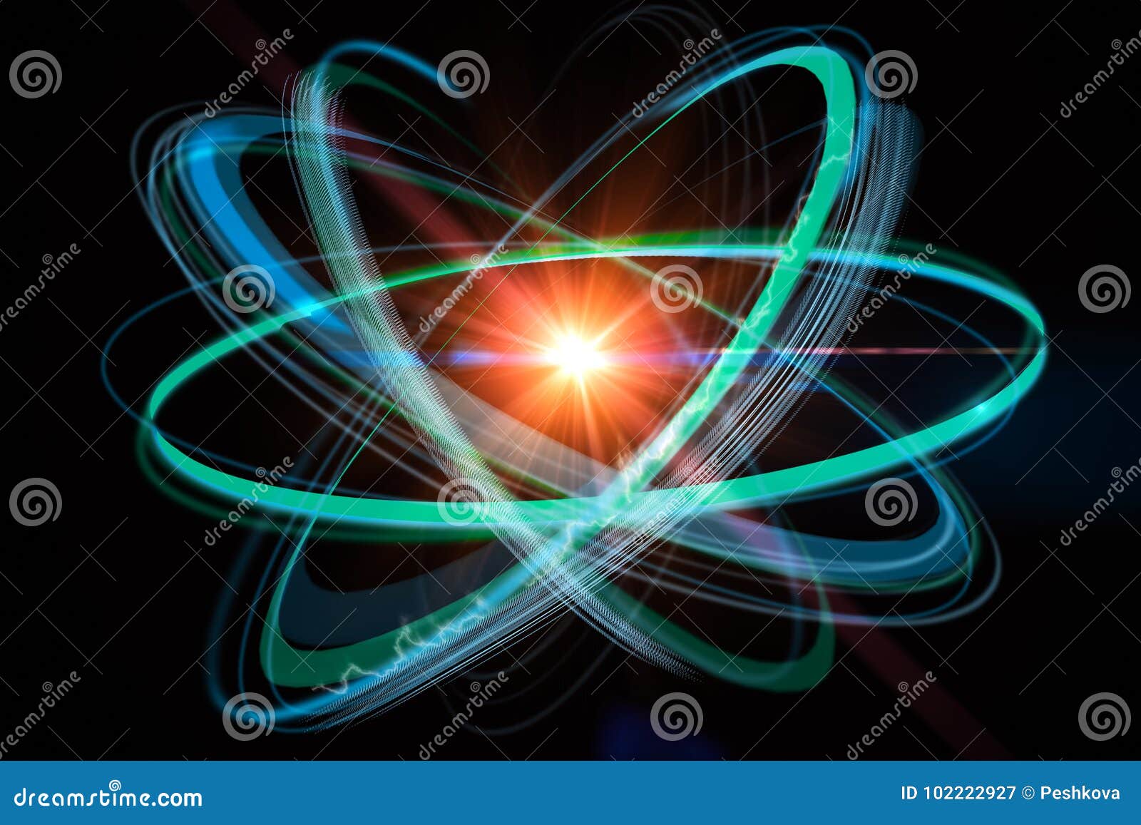 Atom background stock illustration. Illustration of background - 102222927