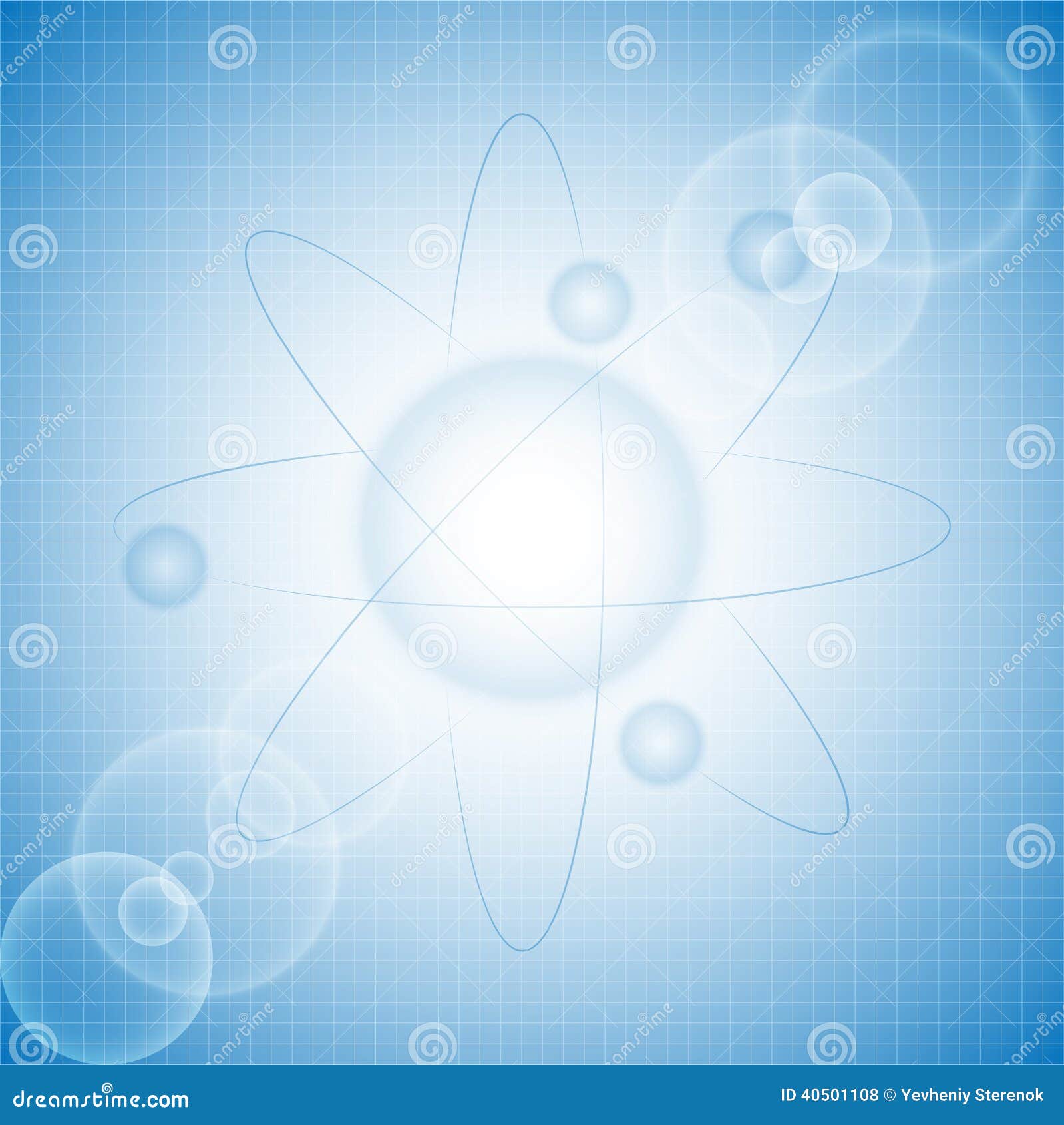Atom background stock vector. Illustration of design - 40501108