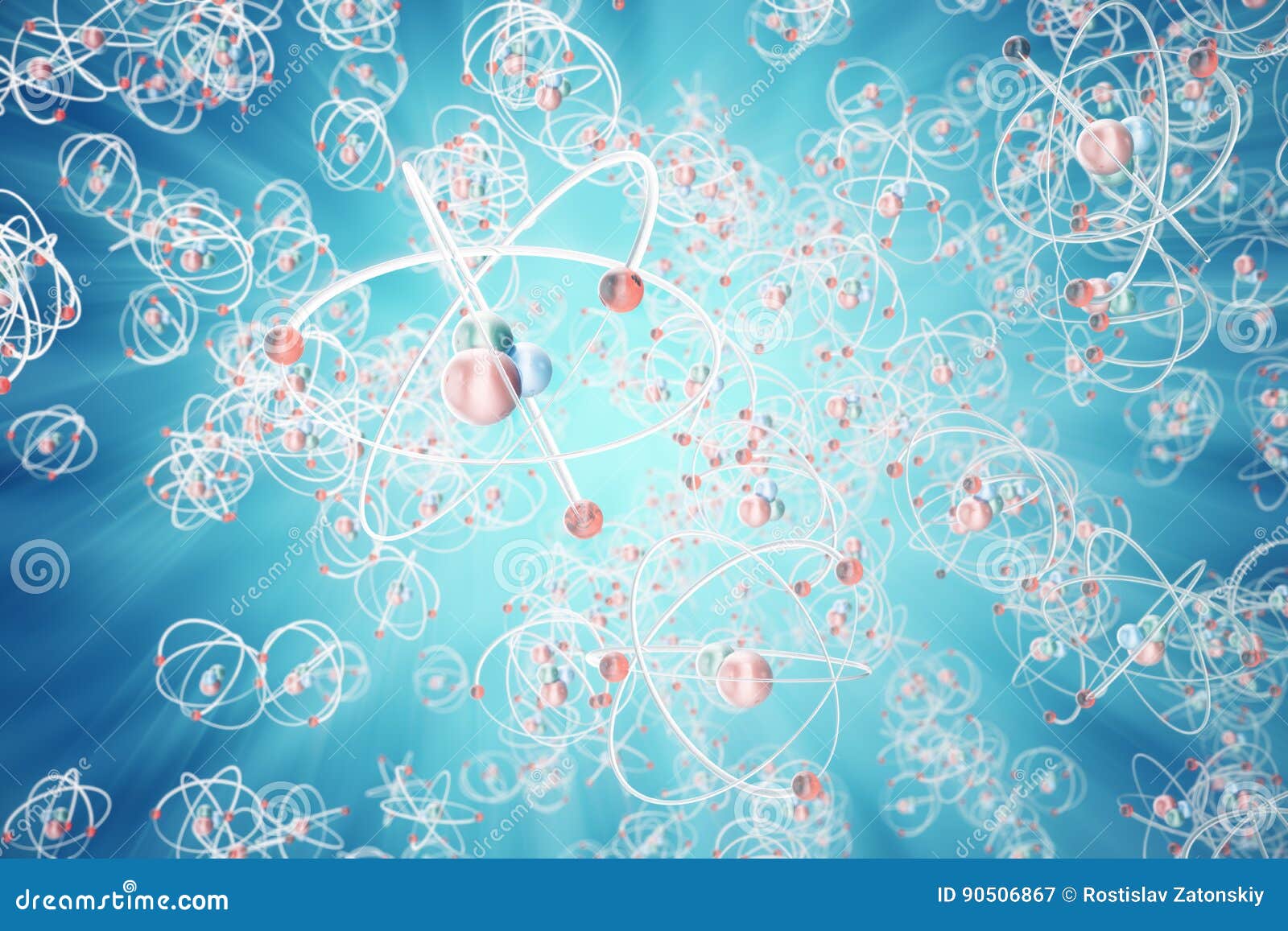 Physics Concept Tree For Your Design. Icons, Sign And Symbols. Cartoon ...