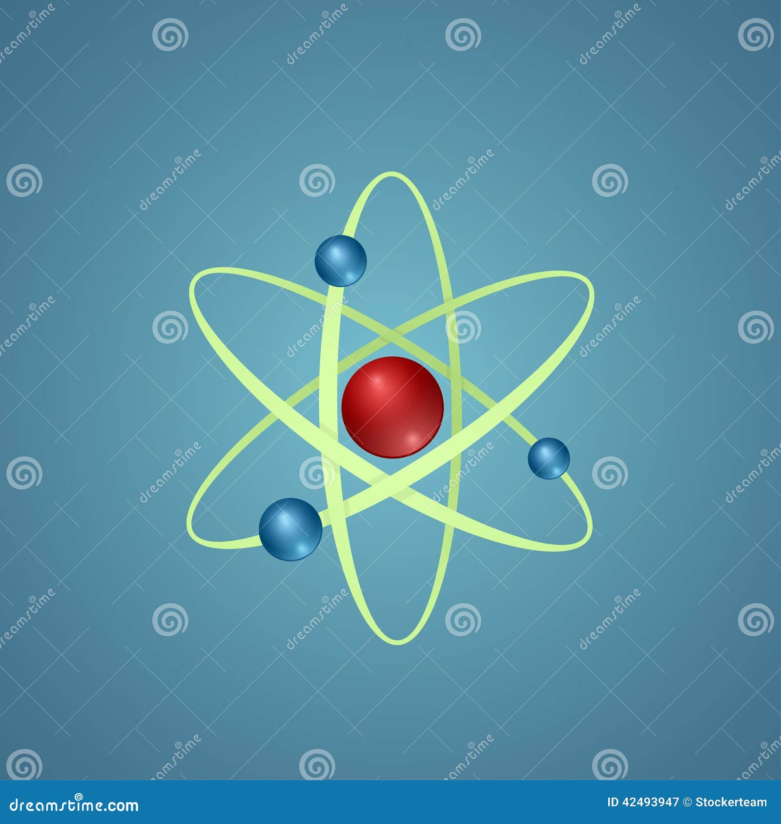 Atom stock vector. Illustration of research, template - 42493947
