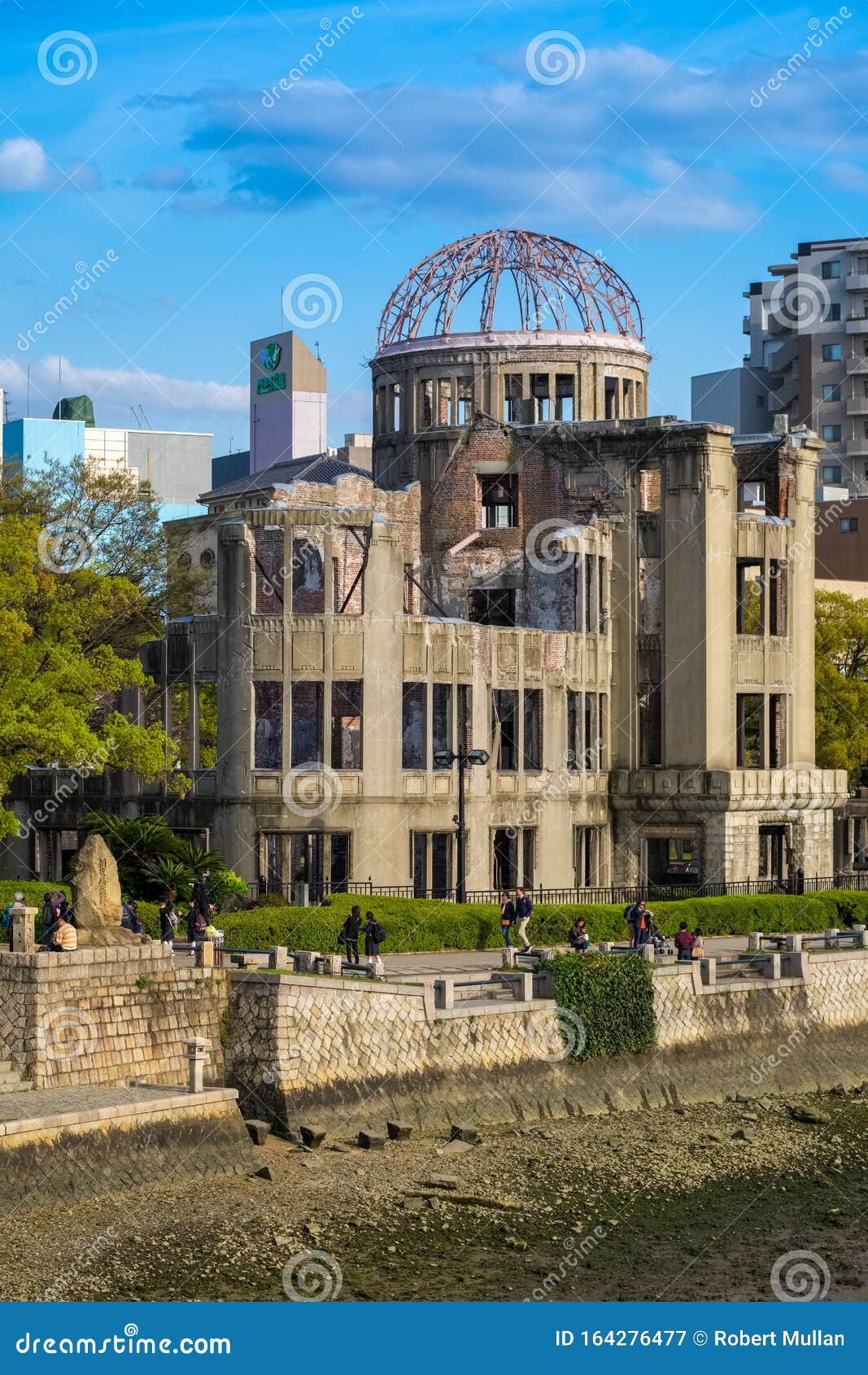 The Atom Bomb Dome, Hiroshima, Japan. Editorial Photography - Image of ...