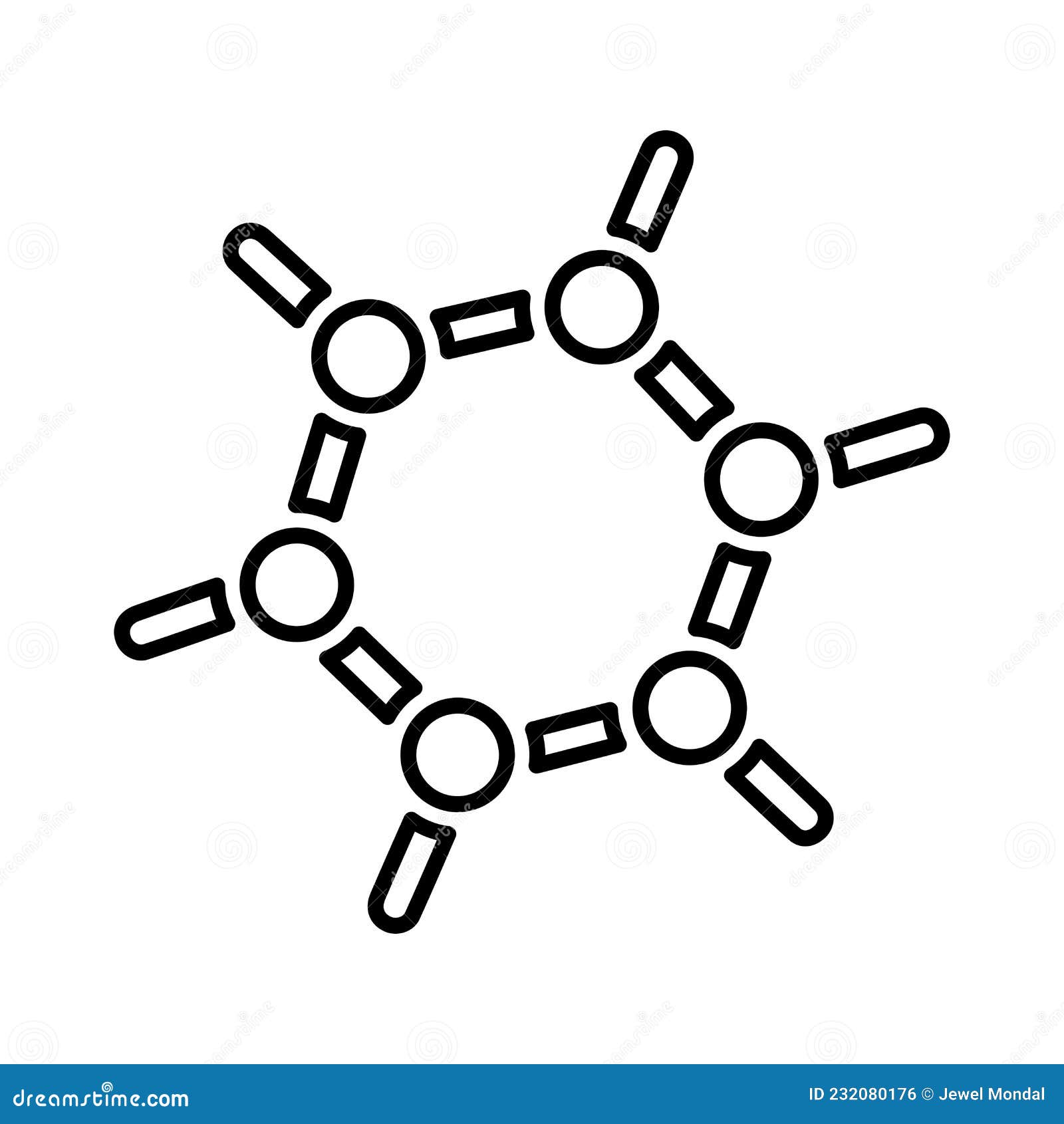 Graphene Icon Vector Isolated On White Background, Graphene Sign ...