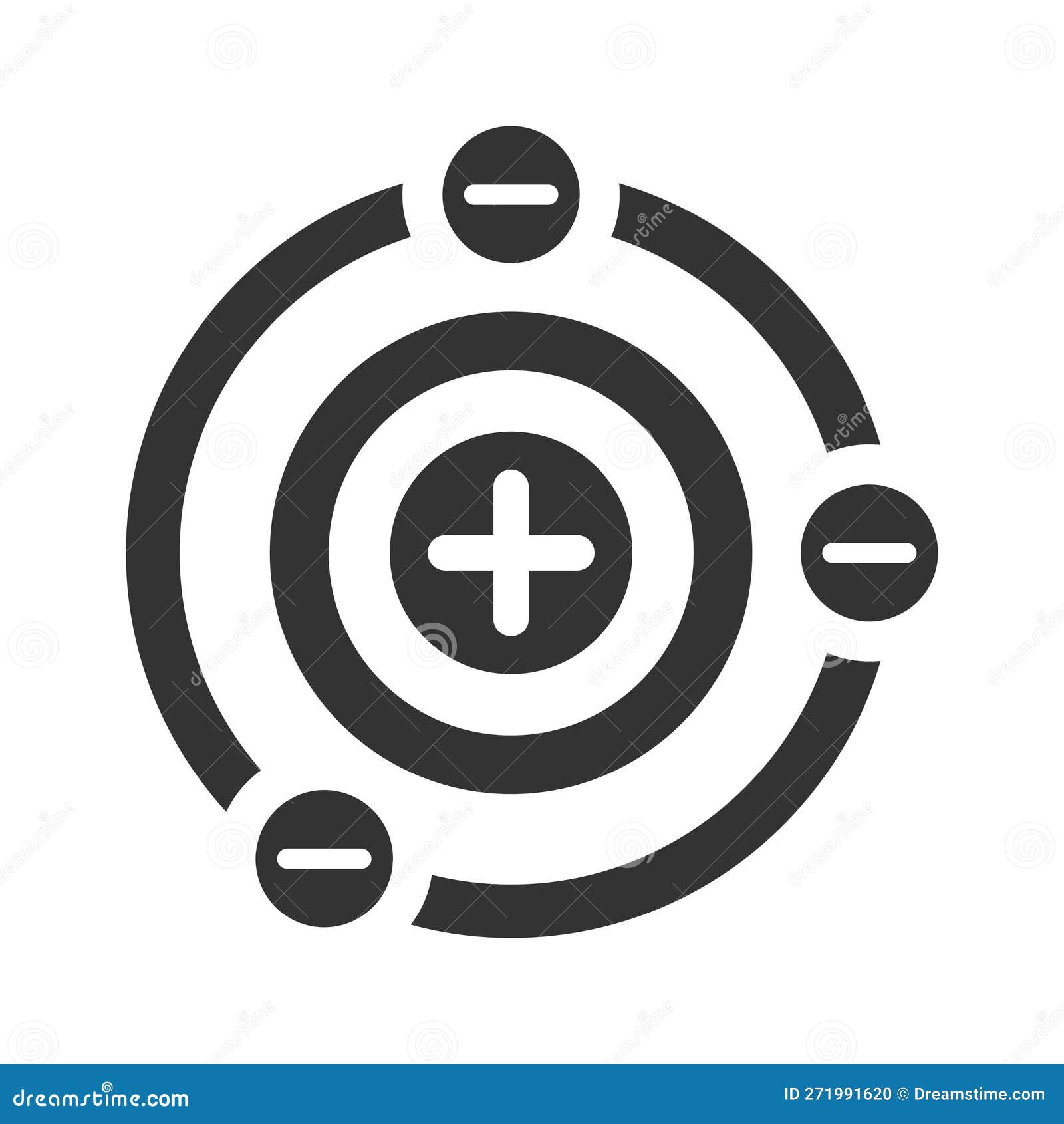 Electron Icon Vector. Trendy Flat Electron Icon From Science Collection ...