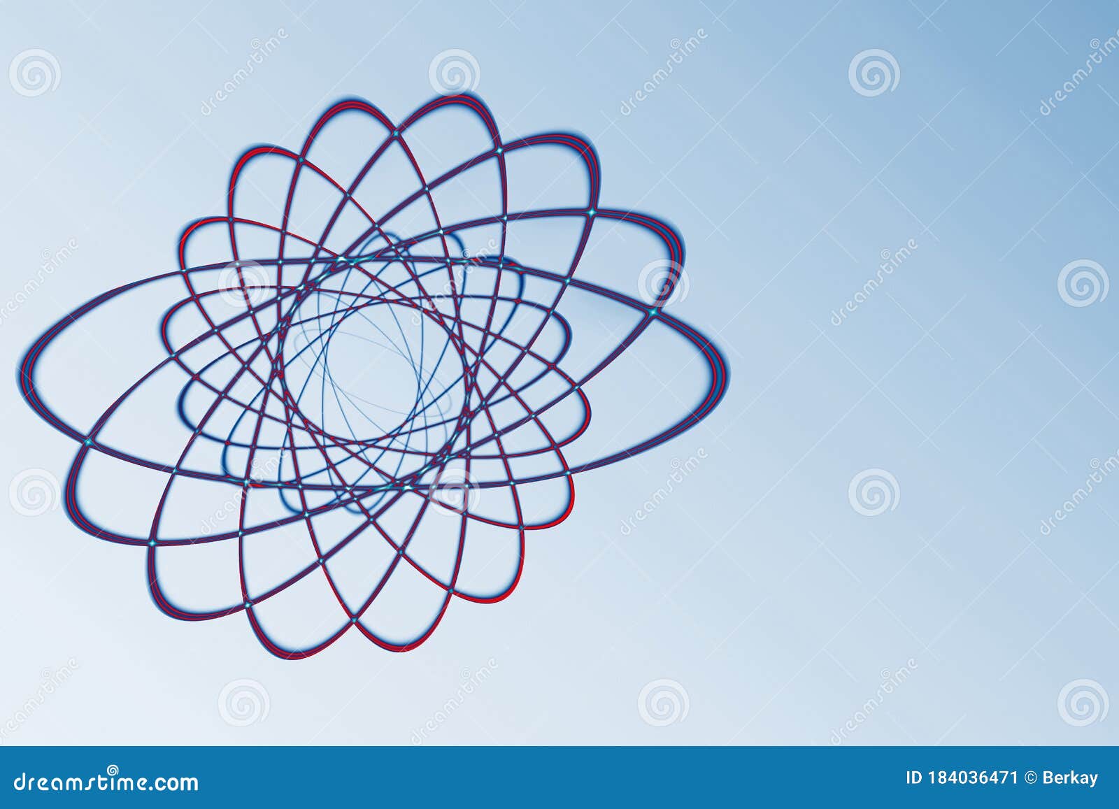 Atom Icon. Science Sign.Atomic Symbol. Electrons and Protons Stock ...