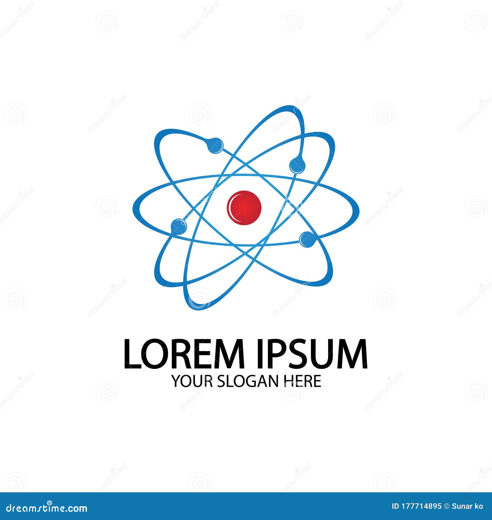 Atom Icon. Science Sign. Atom Logo. Atomic Symbol. Nuclear Icon ...