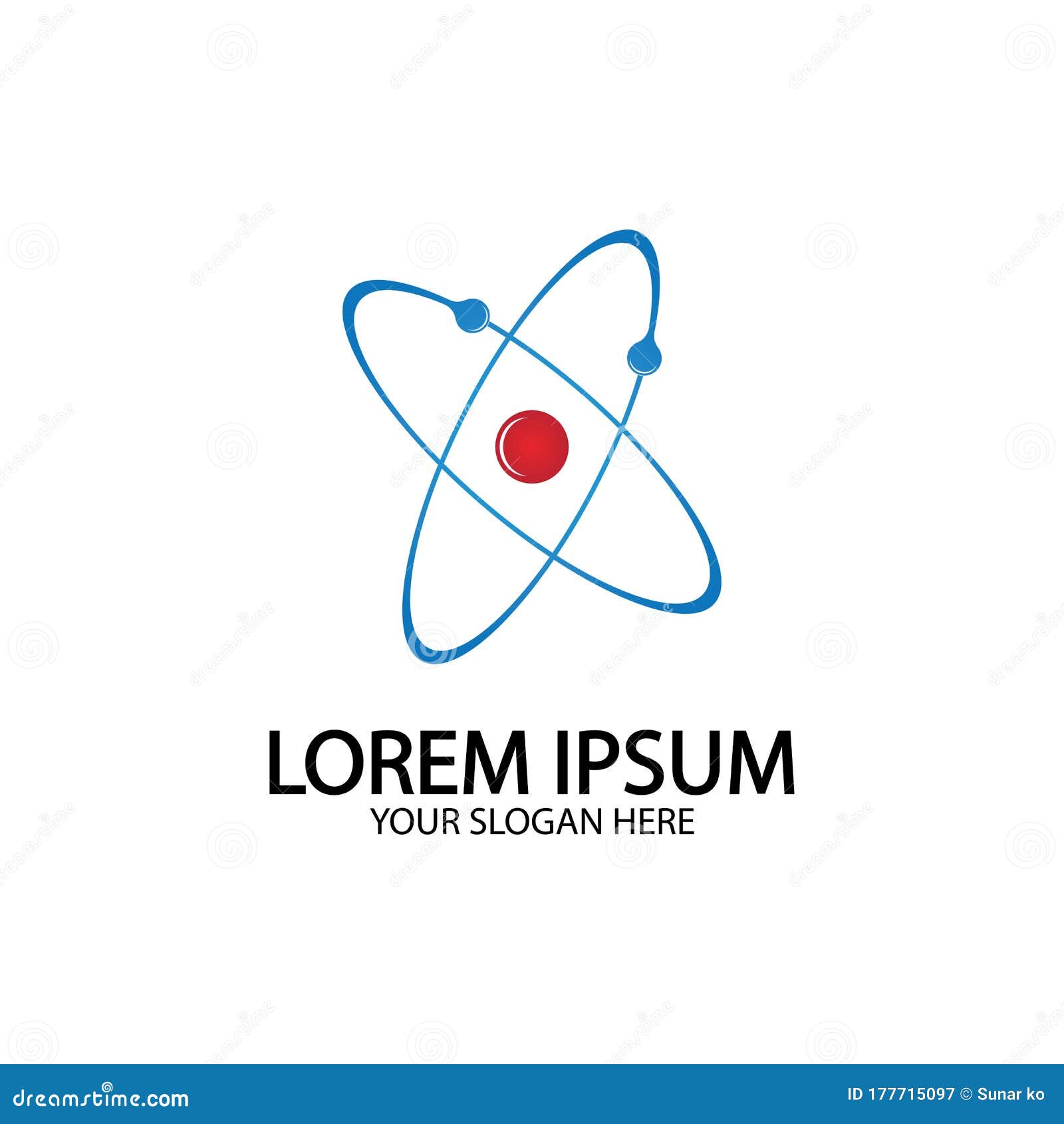 Atom Icon. Science Sign. Atom Logo. Atomic Symbol. Nuclear Icon ...