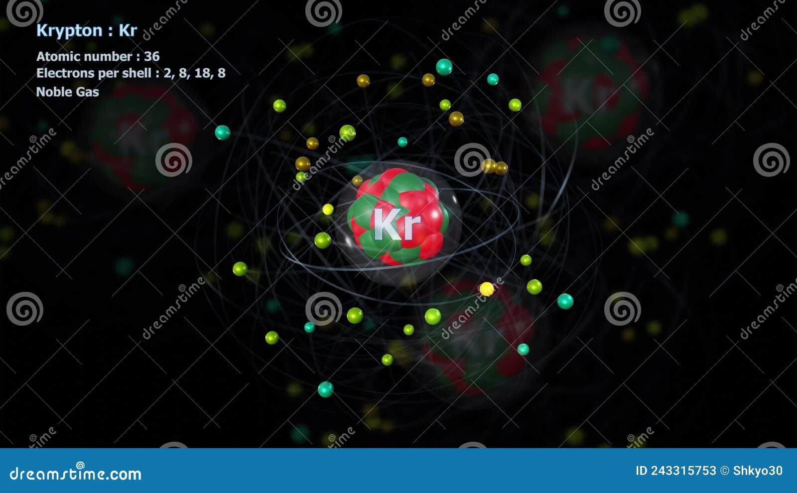 Krypton Electrons