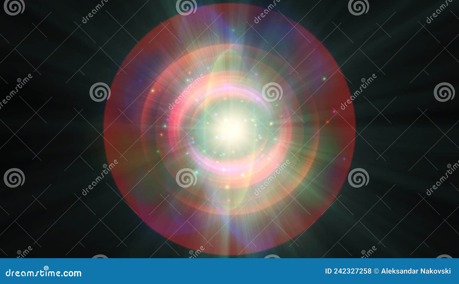 Atom Light Ray Glow Abstract Stock Illustration - Illustration of atom ...