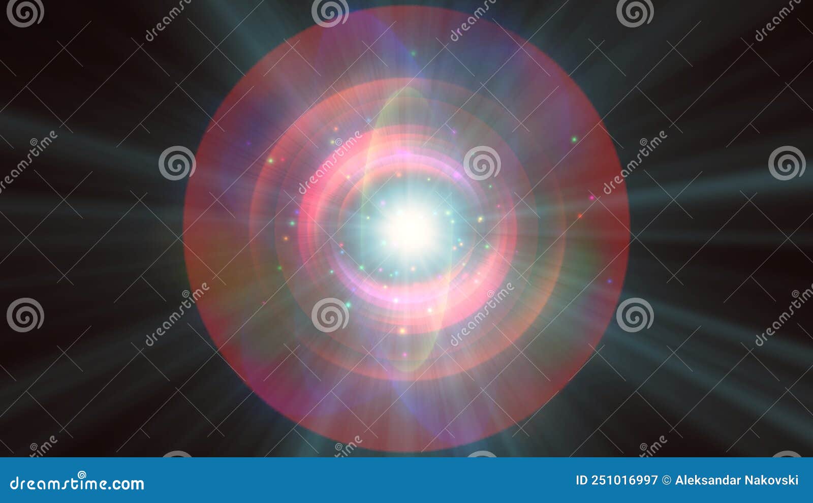 Atom Light Ray Glow Abstract Stock Illustration - Illustration of ...