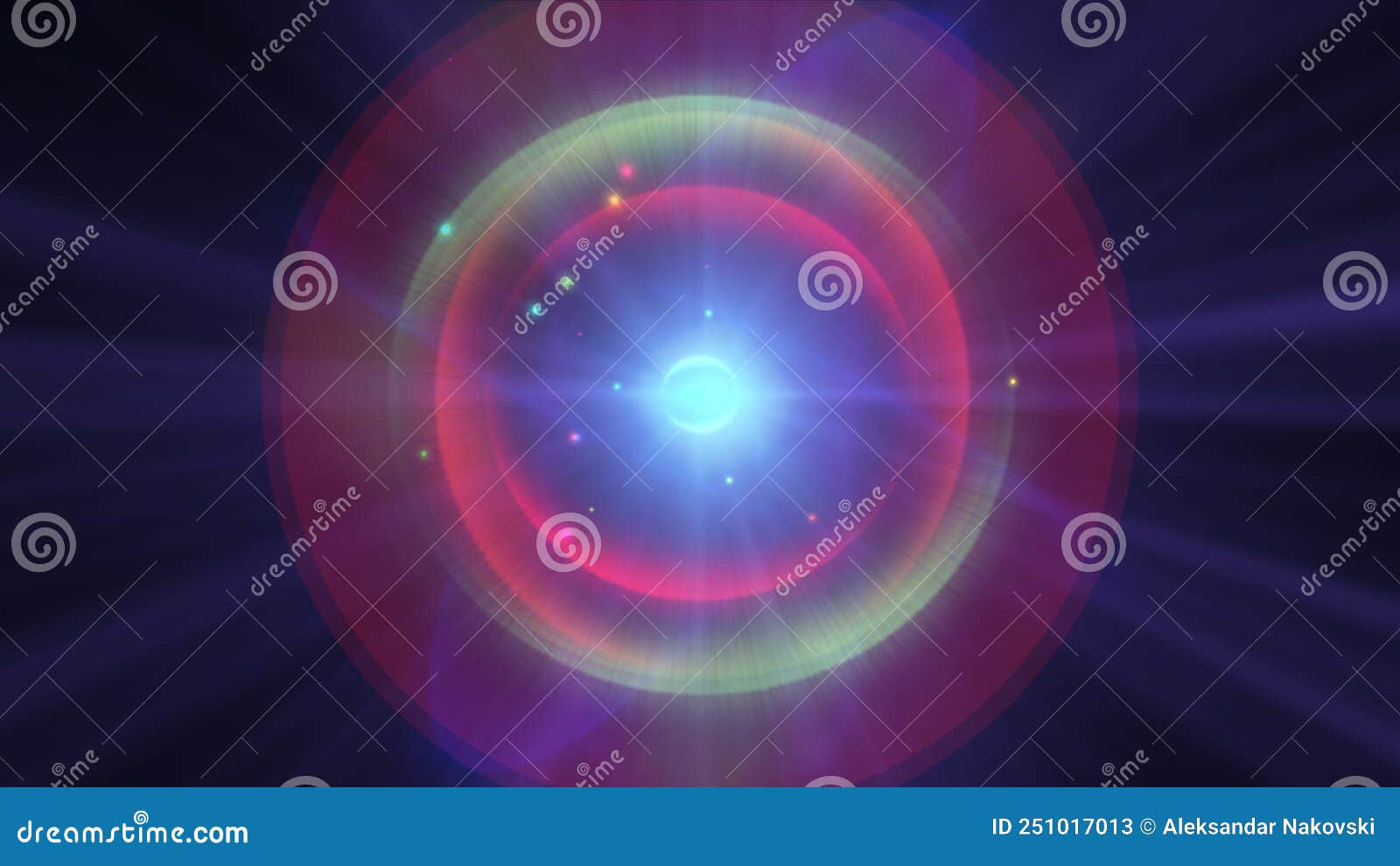 Atom Light Ray Glow Abstract Stock Illustration - Illustration of ...
