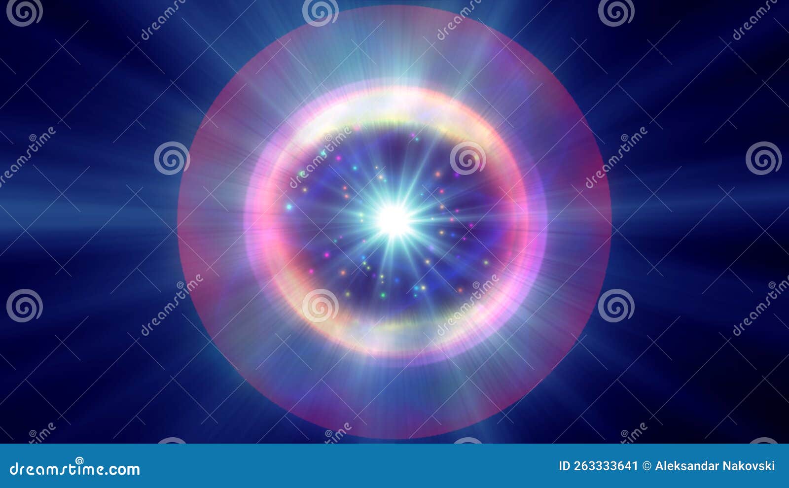 Atom Light Ray Glow Abstract Stock Illustration - Illustration of ...