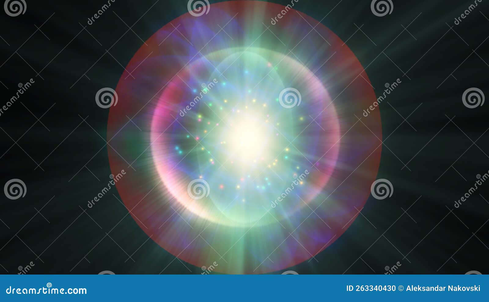 Atom Light Ray Glow Abstract Stock Illustration - Illustration of ...