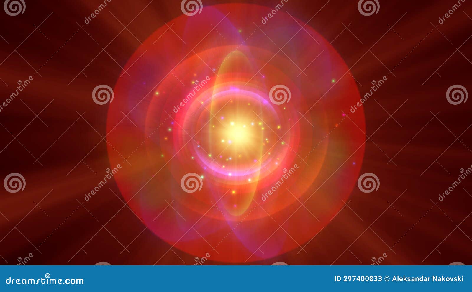 Atom Light Ray Glow Abstract Stock Illustration - Illustration of radial, abstract: 297400833