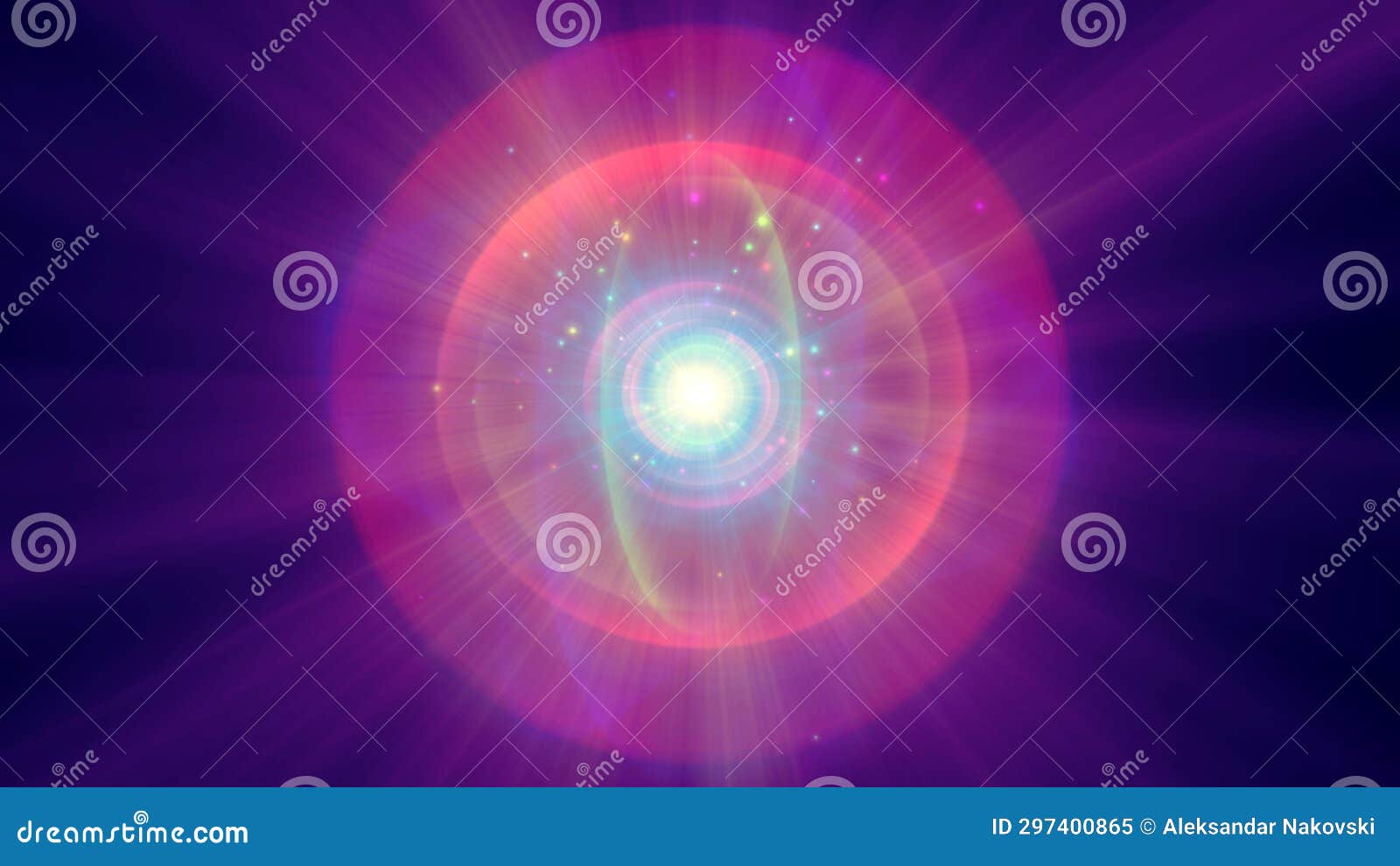 Atom Light Ray Glow Abstract Stock Illustration - Illustration of ...