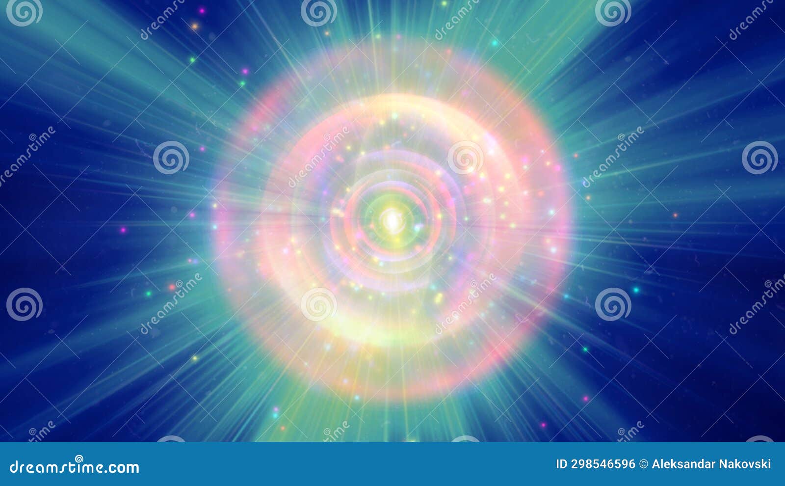 Atom Light Ray Glow Abstract Stock Illustration - Illustration of ...