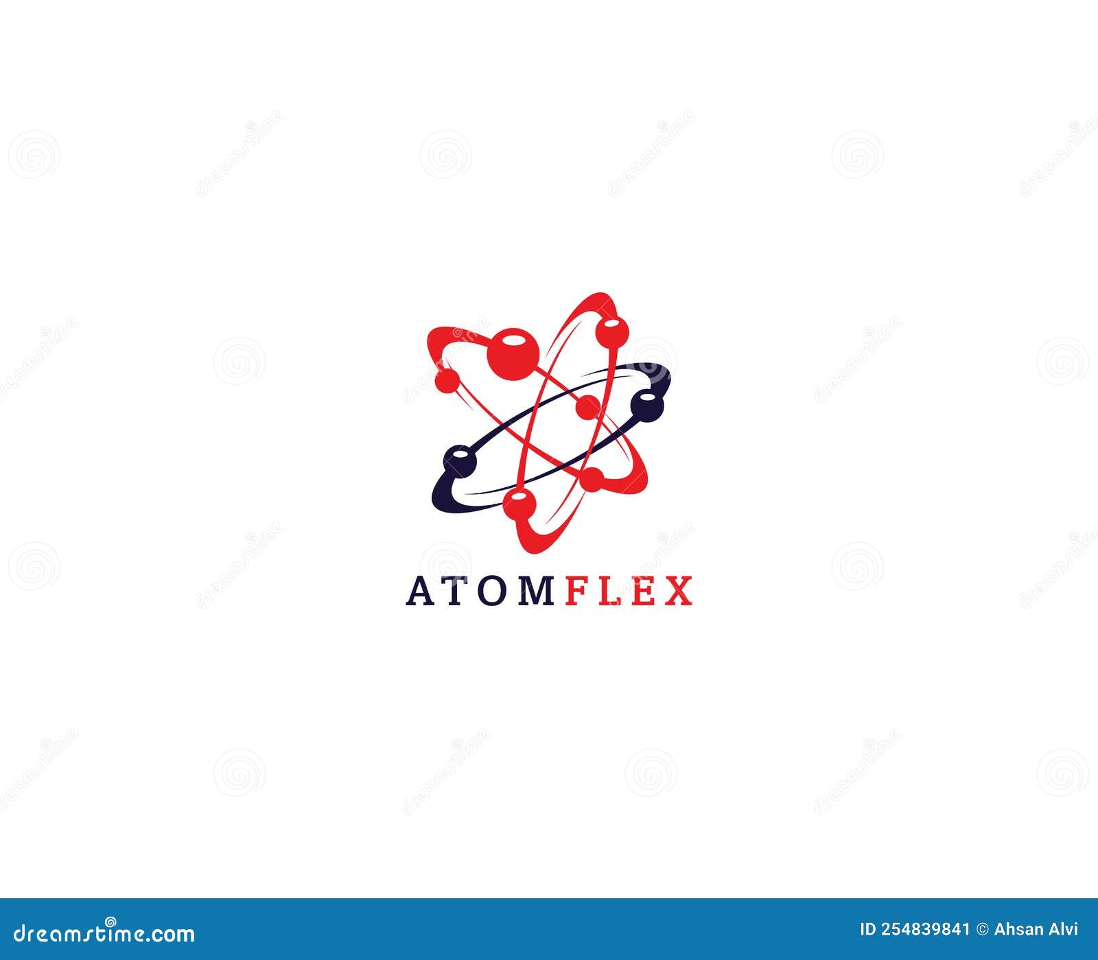 Atom Logo Design. Symbol of Science Research Atom Logo Icon ...