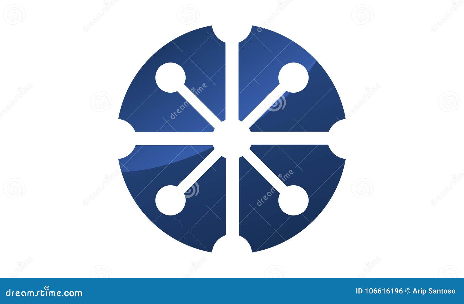 Atom Logo Design Template Vector Stock Vector - Illustration of atomic ...