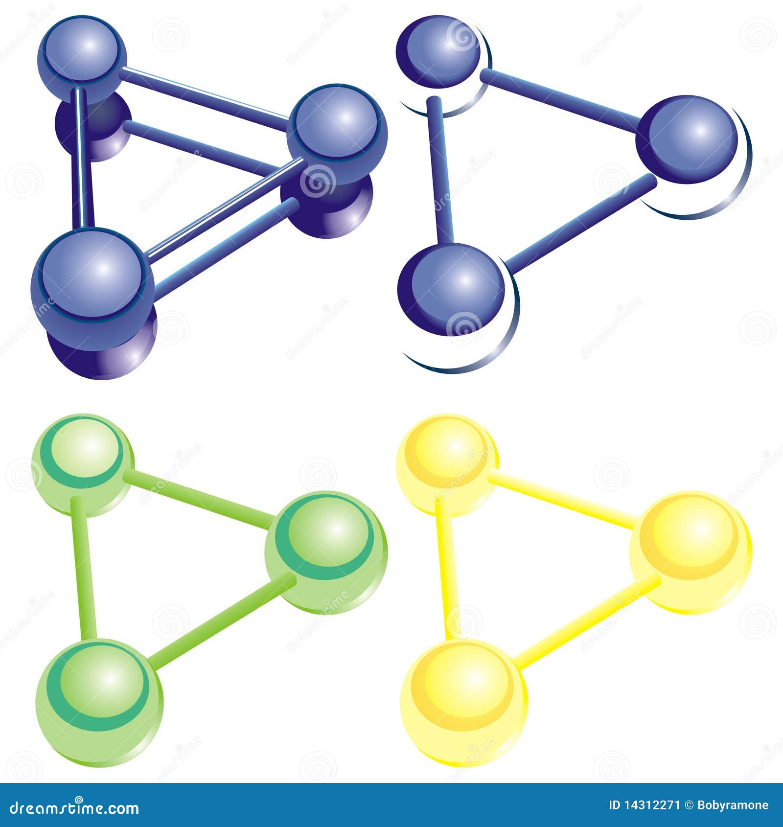 Atom Molecule Chemistry Physics Stock Vector - Illustration of faculty ...