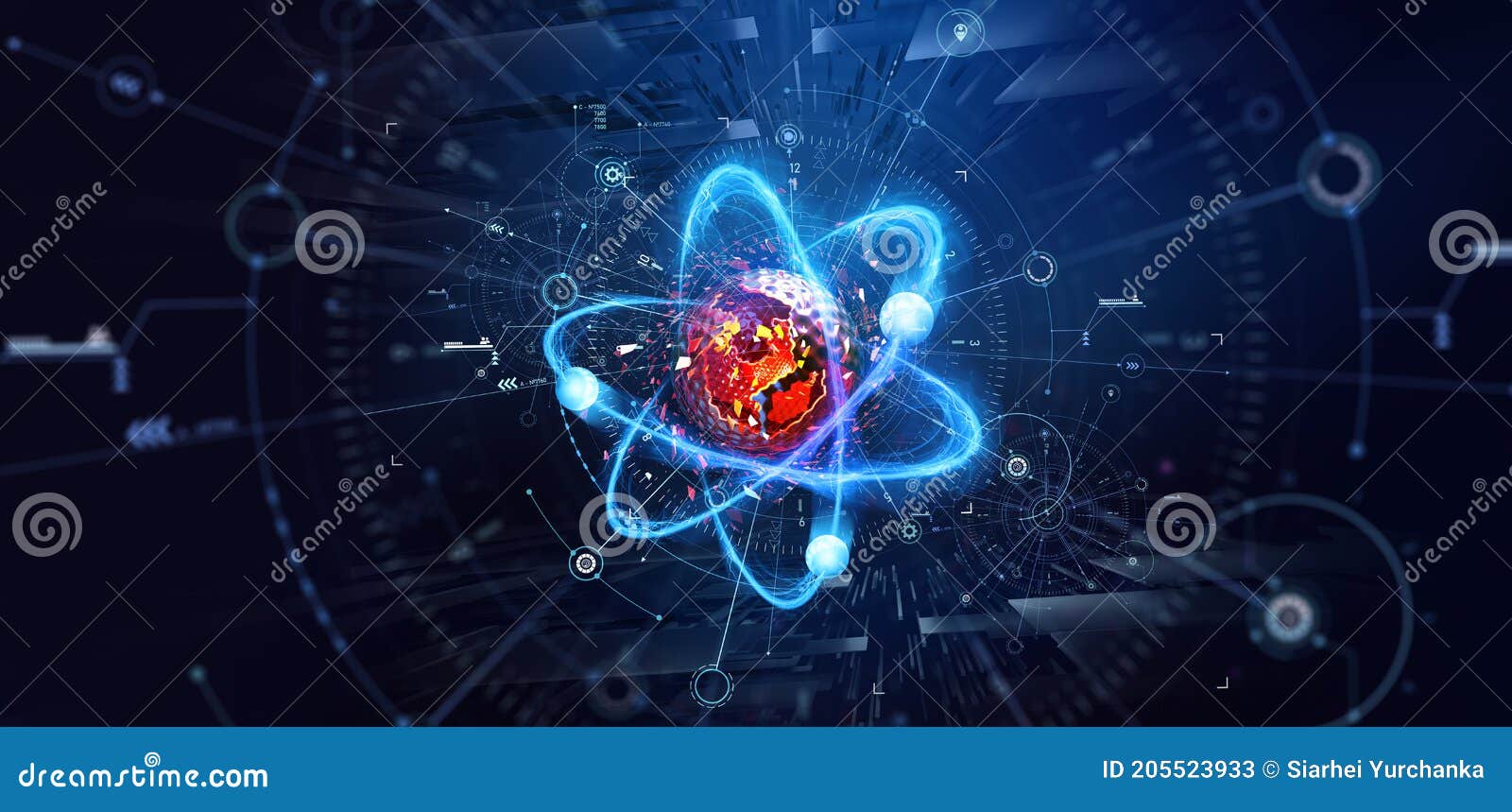 Atom, Structure And Research. Artificial Intelligence And Scientific ...