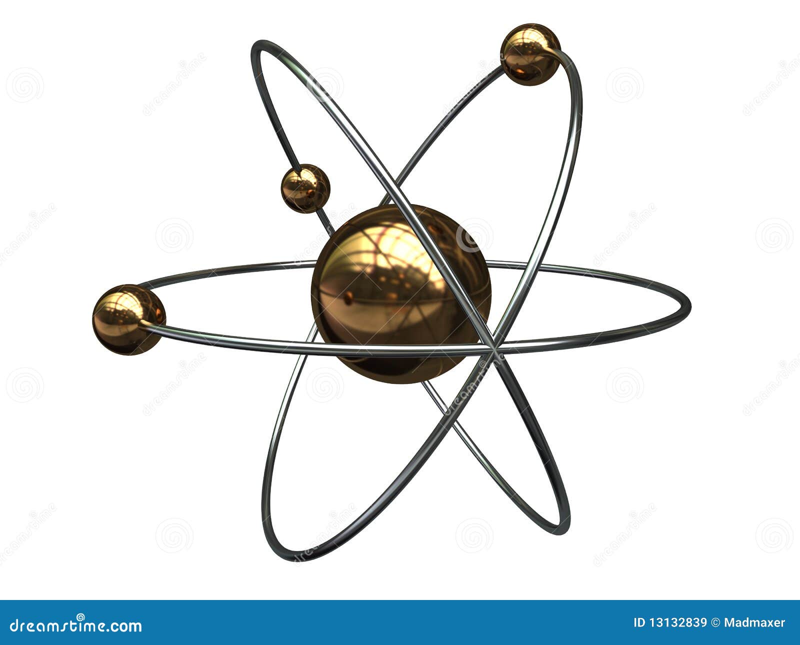 Atom symbol stock illustration. Illustration of molecule - 13132839
